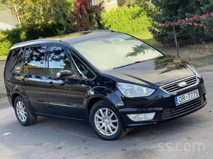 Black Ford Galaxy 2011 in Jurmala, with an engine capacity of 2.00 L and mileage of 0 thousand km for 5390 €, photo 16 on AUTOMOTO.COM.LV