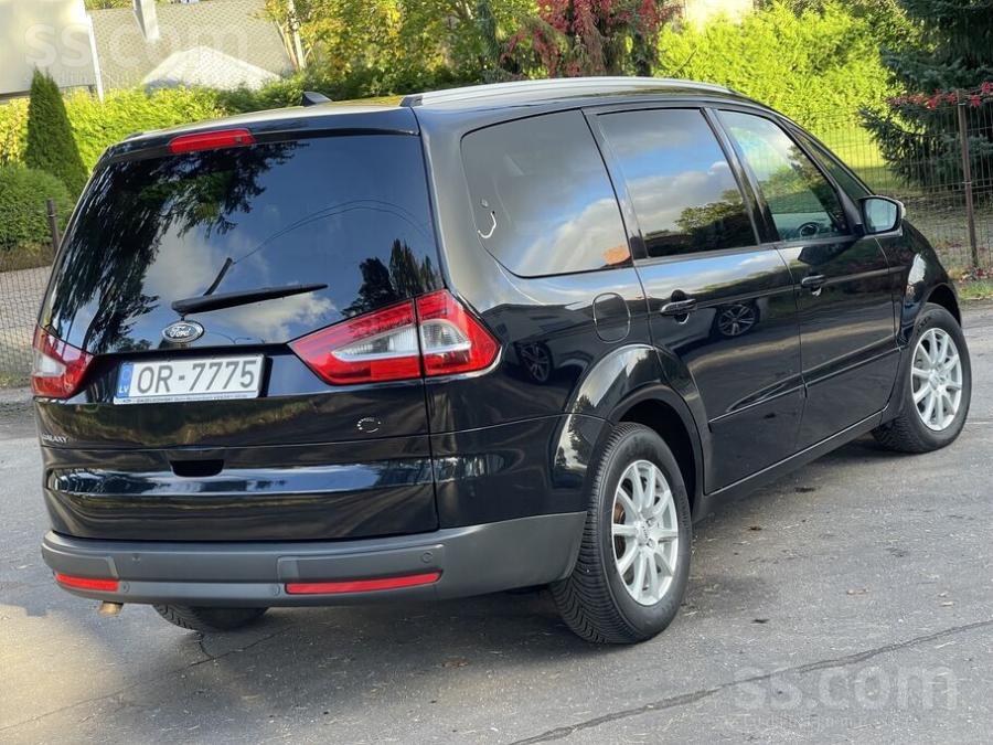 Black Ford Galaxy 2011 in Jurmala, with an engine capacity of 2.00 L and mileage of 0 thousand km for 5390 €, photo 17 on AUTOMOTO.COM.LV