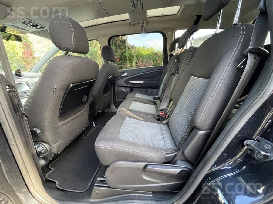 Black Ford Galaxy 2011 in Jurmala, with an engine capacity of 2.00 L and mileage of 0 thousand km for 5390 €, photo 22 on AUTOMOTO.COM.LV