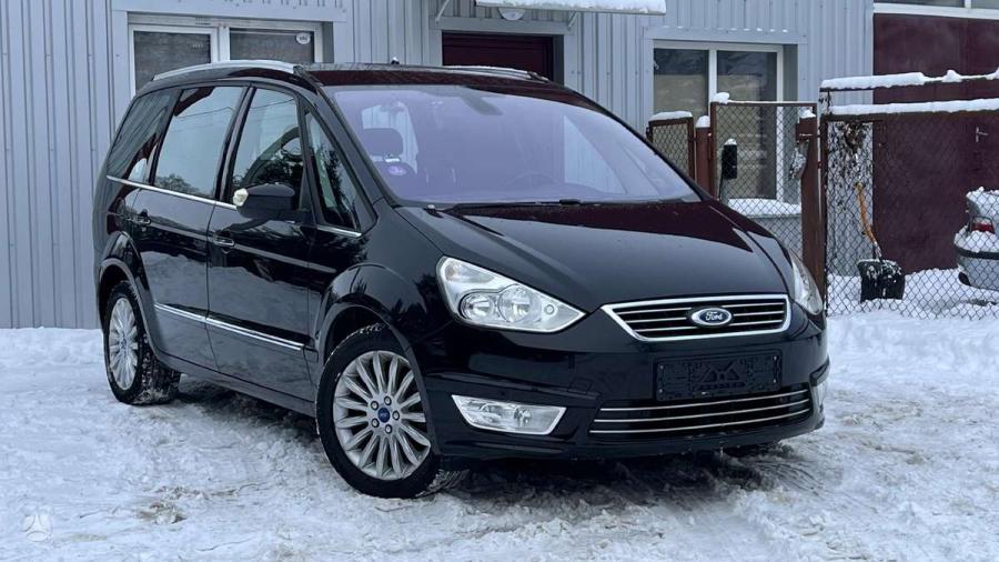 Melns Ford Galaxy 2012 Ukmergė, ar dzinēja tilpumu 1.60 L un nobraukumu 269 tūkst. km par 4700 €, foto 1 vietnē AUTOMOTO.COM.LV