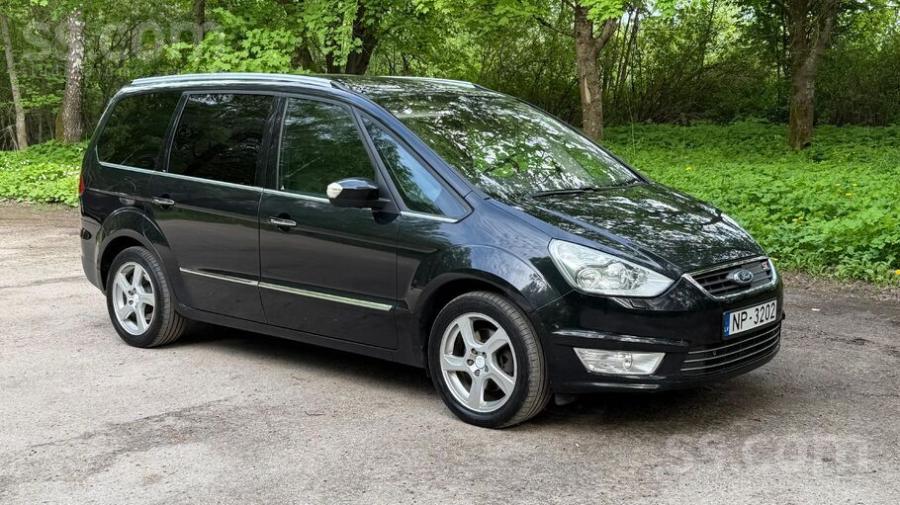 Black Ford Galaxy 2012 in Riga, with an engine capacity of 2.20 L and mileage of 0 thousand km for 4899 €, photo 8 on AUTOMOTO.COM.LV