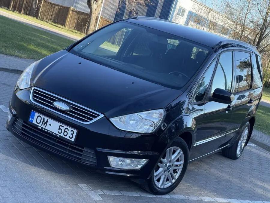 Black Ford Galaxy 2012 in Jurmala, with an engine capacity of 2.00 L and mileage of 291 thousand km for 3650 €, photo 1 on AUTOMOTO.COM.LV