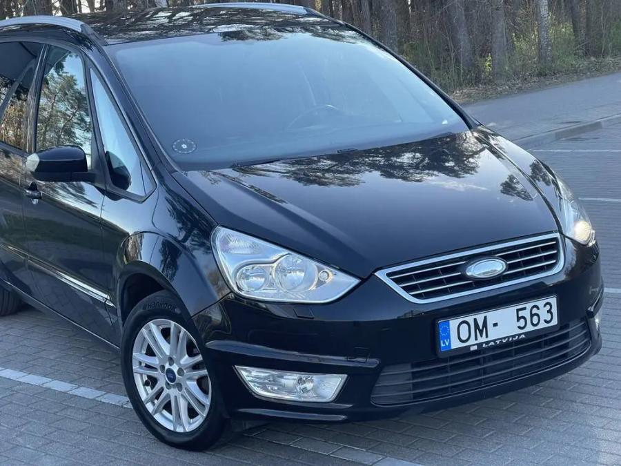 Black Ford Galaxy 2012 in Jurmala, with an engine capacity of 2.00 L and mileage of 291 thousand km for 3650 €, photo 12 on AUTOMOTO.COM.LV