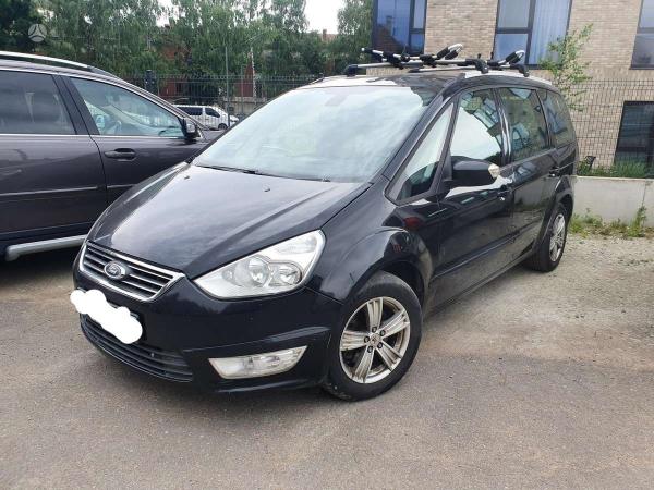Black Ford Galaxy 2012 in Kaunas, with an engine capacity of 1.56 L and mileage of 330 thousand km for 4499 €, photo 1 on AUTOMOTO.COM.LV