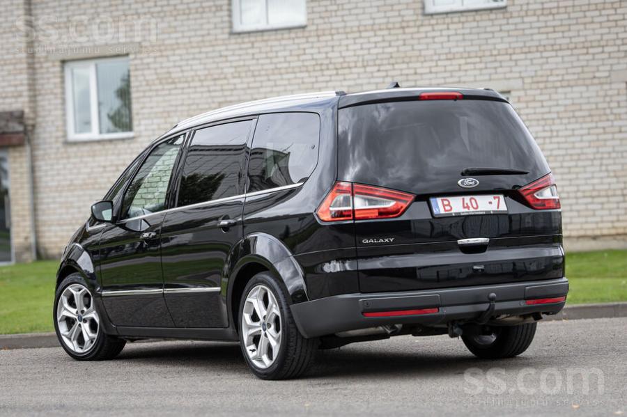 Melns Ford Galaxy 2012 Tukums, ar dzinēja tilpumu 2.20 L un nobraukumu 233 tūkst. km par 7990 €, foto 7 vietnē AUTOMOTO.COM.LV
