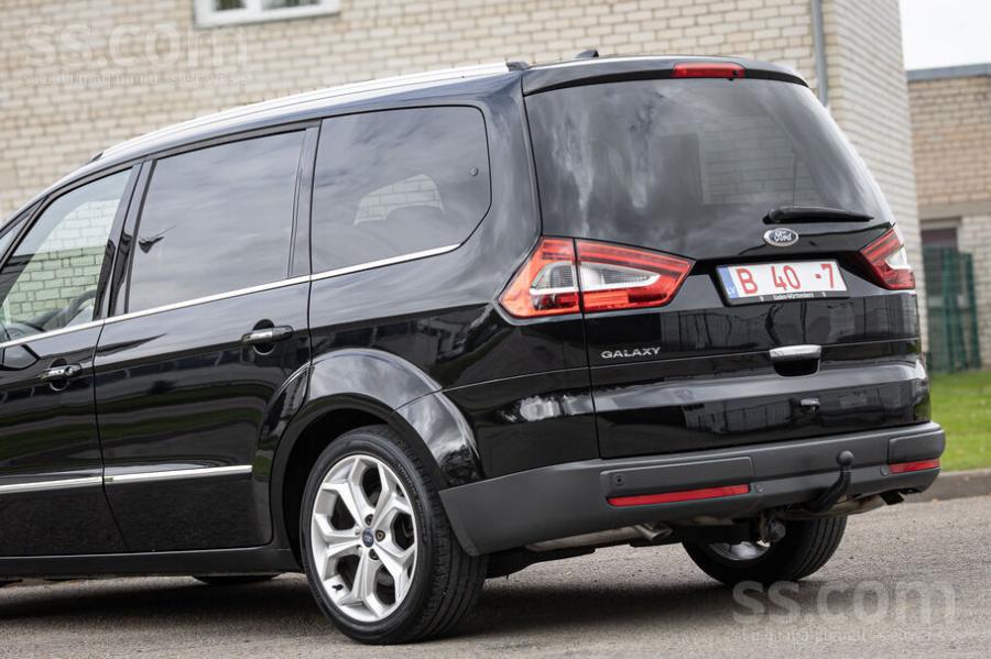 Melns Ford Galaxy 2012 Tukums, ar dzinēja tilpumu 2.20 L un nobraukumu 233 tūkst. km par 7990 €, foto 8 vietnē AUTOMOTO.COM.LV