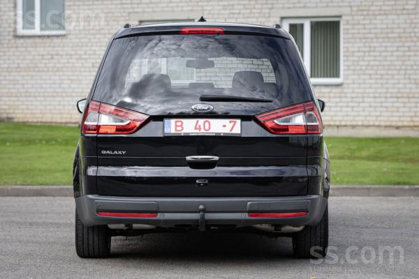 Black Ford Galaxy 2012 in Tukums, with an engine capacity of 2.20 L and mileage of 233 thousand km for 7990 €, photo 9 on AUTOMOTO.COM.LV