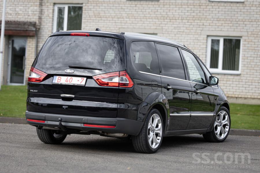 Melns Ford Galaxy 2012 Tukums, ar dzinēja tilpumu 2.20 L un nobraukumu 233 tūkst. km par 7990 €, foto 10 vietnē AUTOMOTO.COM.LV