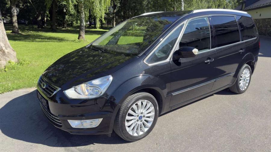 Black Ford Galaxy 2013 in Panevezys, with an engine capacity of 2.00 L and mileage of 280 thousand km for 6000 €, photo 1 on AUTOMOTO.COM.LV