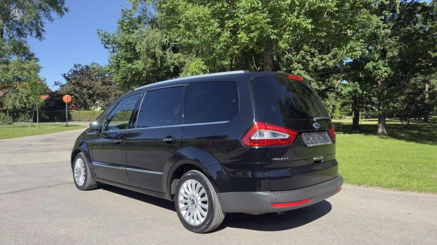 Black Ford Galaxy 2013 in Panevezys, with an engine capacity of 2.00 L and mileage of 280 thousand km for 6000 €, photo 7 on AUTOMOTO.COM.LV