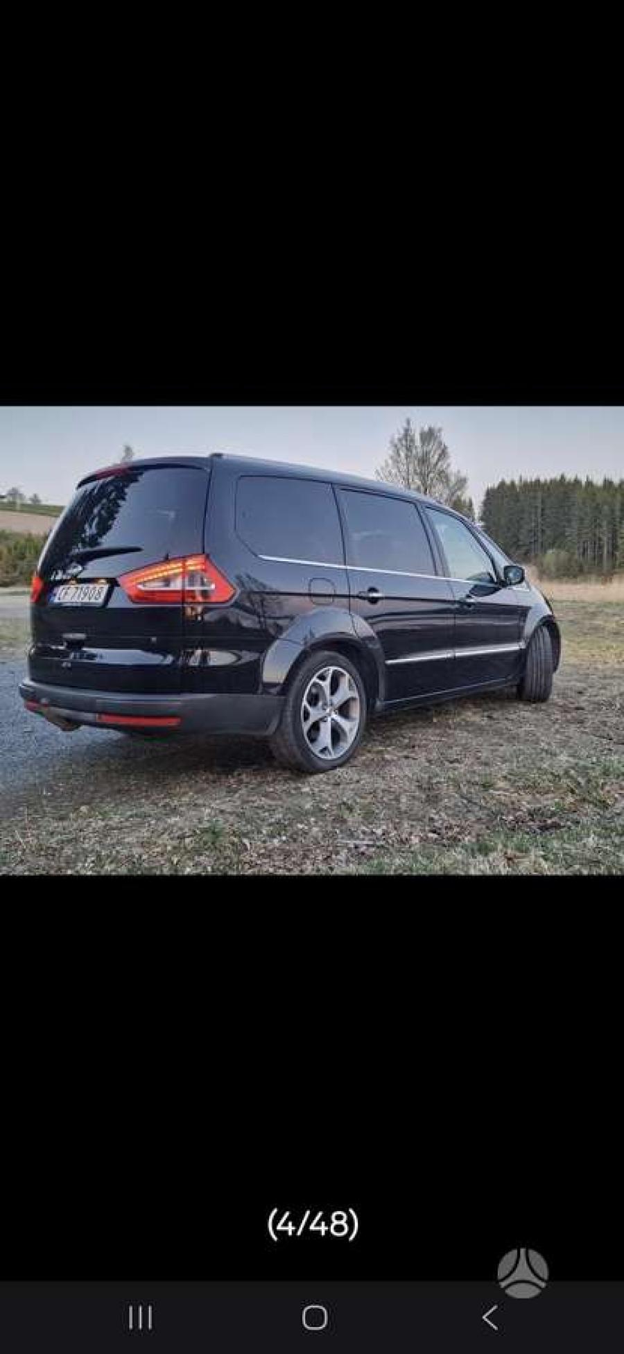 Melns Ford Galaxy 2013 Šilutė, ar dzinēja tilpumu 2.00 L un nobraukumu 240 tūkst. km par 6800 €, foto 4 vietnē AUTOMOTO.COM.LV
