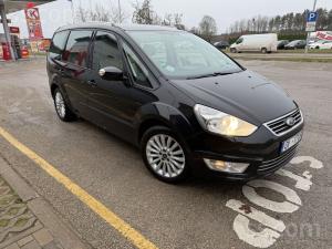 Melns Ford Galaxy 2014 Cēsis, ar dzinēja tilpumu 2.00 L un nobraukumu 286 tūkst. km par 6450 €, foto  vietnē AUTOMOTO.COM.LV