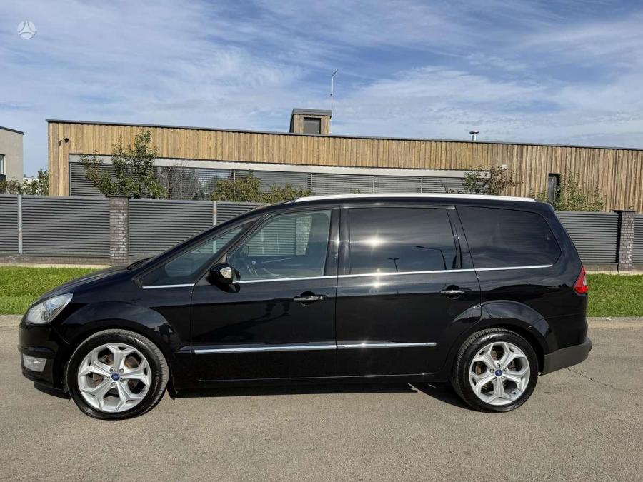 Black Ford Galaxy 2014 in Siauliai, with an engine capacity of 2.00 L and mileage of 236 thousand km for 6750 €, photo 11 on AUTOMOTO.COM.LV