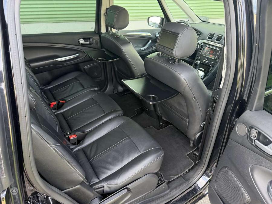 Black Ford Galaxy 2014 in Siauliai, with an engine capacity of 2.00 L and mileage of 236 thousand km for 6750 €, photo 22 on AUTOMOTO.COM.LV