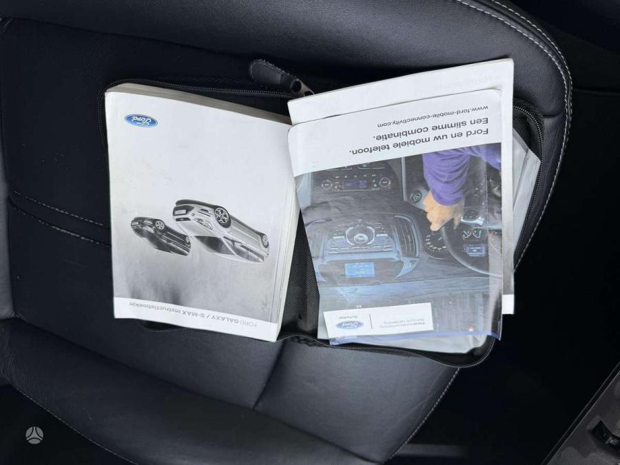Black Ford Galaxy 2014 in Siauliai, with an engine capacity of 2.00 L and mileage of 236 thousand km for 6750 €, photo 31 on AUTOMOTO.COM.LV