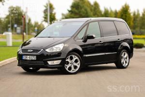 Melns Ford Galaxy 2014 Jelgava, ar dzinēja tilpumu 2.00 L un nobraukumu 0 tūkst. km par 6990 €, foto  vietnē AUTOMOTO.COM.LV