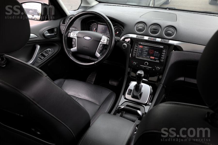 Melns Ford Galaxy 2014 Jelgava, ar dzinēja tilpumu 2.00 L un nobraukumu 0 tūkst. km par 6990 €, foto 14 vietnē AUTOMOTO.COM.LV