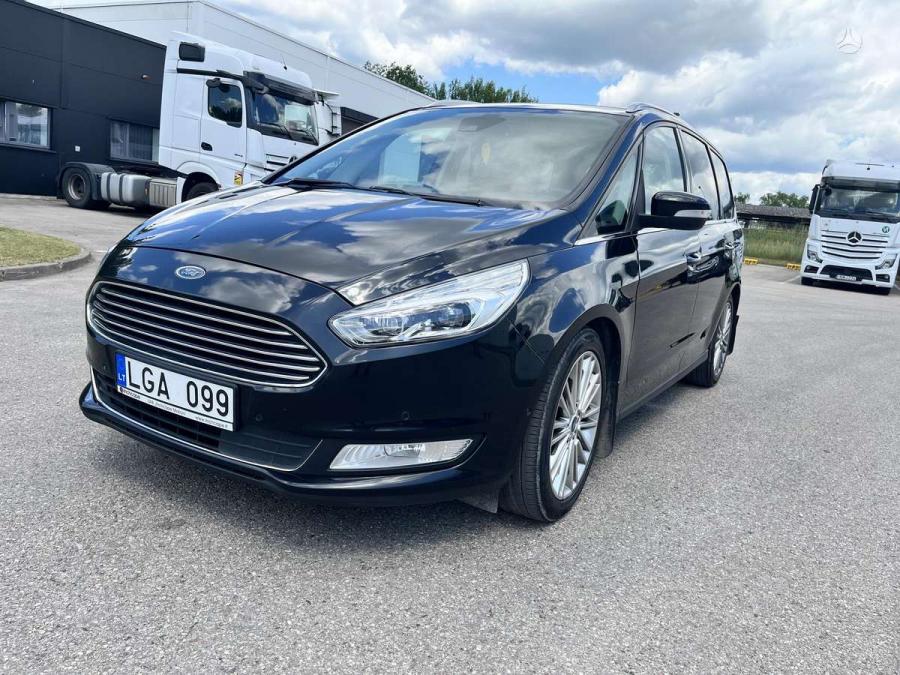 Черный Форд Галакси 2015 в Вильнюс, объемом двигателя 2.00 л и пробегом 280 тыс. км за 9300 €, фото 1 на AUTOMOTO.COM.LV