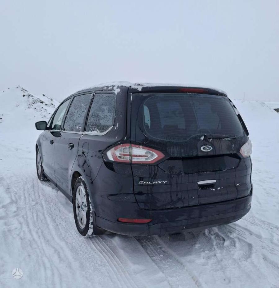 Black Ford Galaxy 2016 in Kaunas, with an engine capacity of 2.00 L and mileage of 251 thousand km for 9299 €, photo 8 on AUTOMOTO.COM.LV
