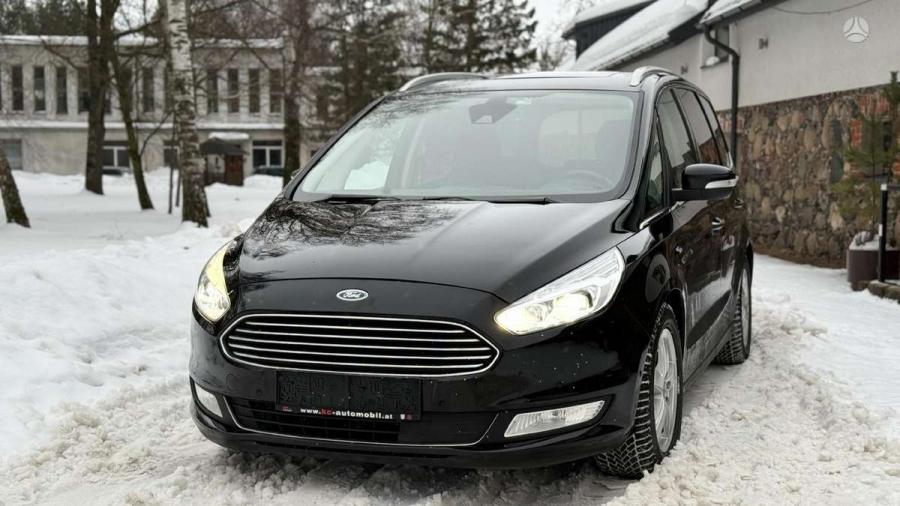 Black Ford Galaxy 2016 in Panevezys, with an engine capacity of 2.00 L and mileage of 261 thousand km for 9500 €, photo 1 on AUTOMOTO.COM.LV