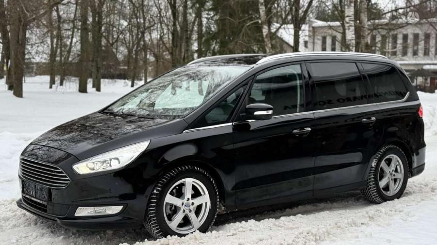 Black Ford Galaxy 2016 in Panevezys, with an engine capacity of 2.00 L and mileage of 261 thousand km for 9500 €, photo 2 on AUTOMOTO.COM.LV