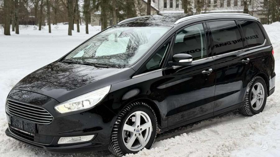 Black Ford Galaxy 2016 in Panevezys, with an engine capacity of 2.00 L and mileage of 261 thousand km for 9500 €, photo 3 on AUTOMOTO.COM.LV
