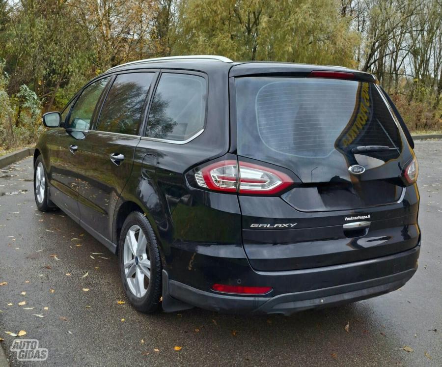 Black Ford Galaxy 2016 in Kaunas, with an engine capacity of 2.00 L and mileage of 300 thousand km for 9100 €, photo 5 on AUTOMOTO.COM.LV