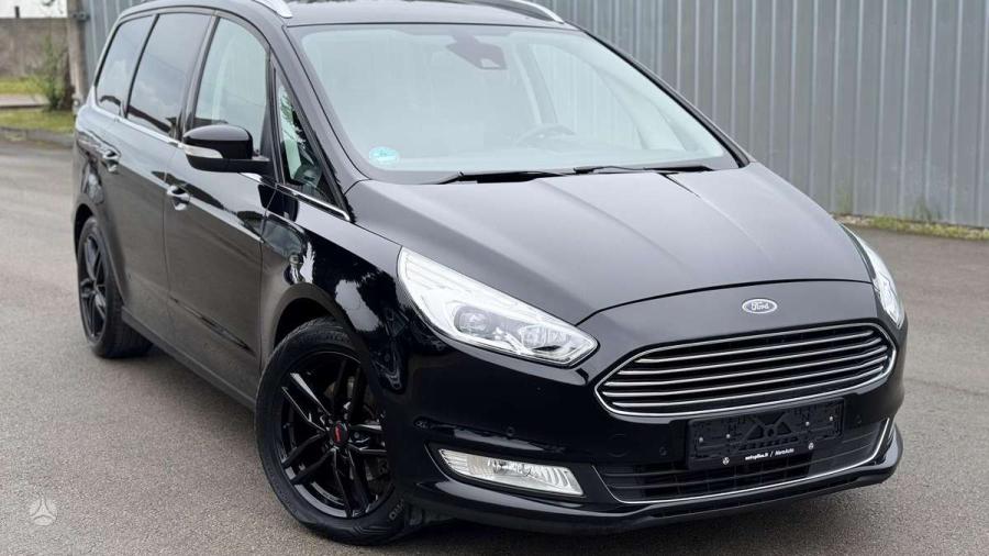 Black Ford Galaxy 2016 in Telschi, with an engine capacity of 2.00 L and mileage of 225 thousand km for 9800 €, photo 1 on AUTOMOTO.COM.LV