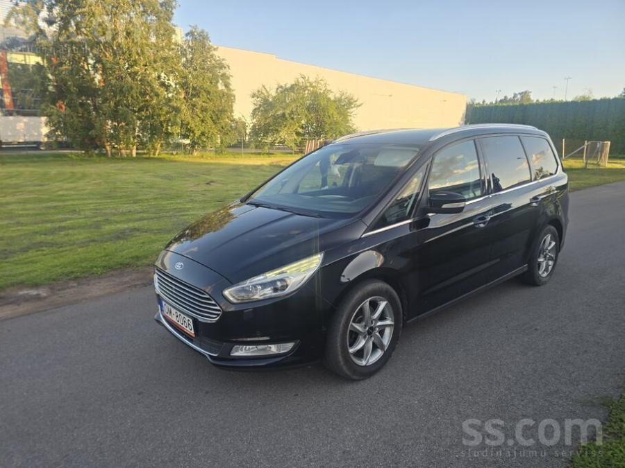 Black Ford Galaxy 2016 in Riga, with an engine capacity of 2.00 L and mileage of 0 thousand km for 7700 €, photo 1 on AUTOMOTO.COM.LV