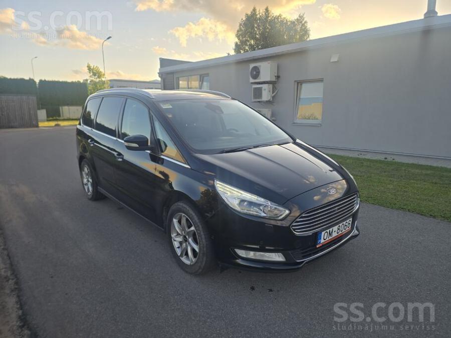Black Ford Galaxy 2016 in Riga, with an engine capacity of 2.00 L and mileage of 0 thousand km for 7700 €, photo 4 on AUTOMOTO.COM.LV