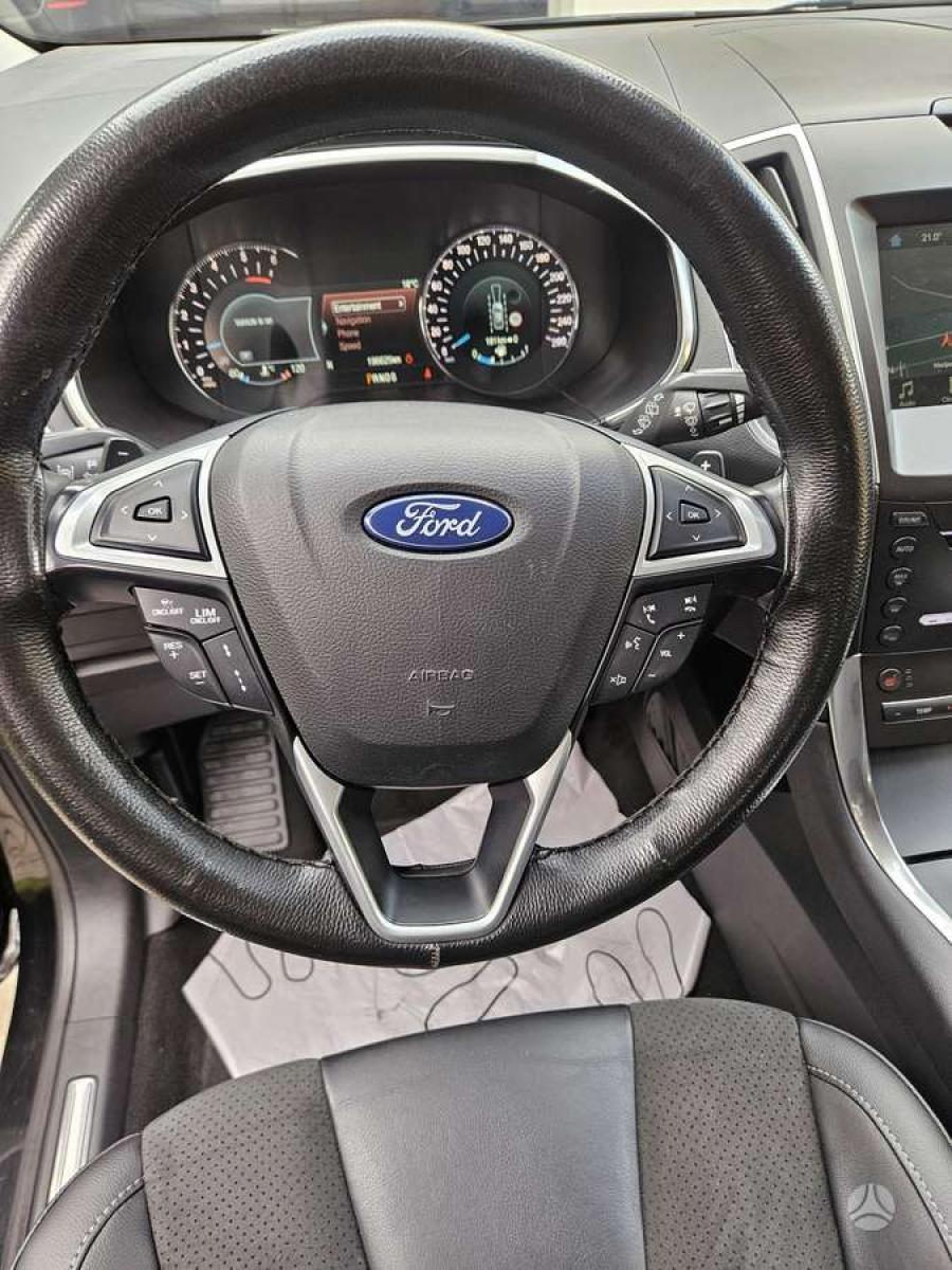 Black Ford Galaxy 2016 in Marijampole, with an engine capacity of 2.00 L and mileage of 196 thousand km for 8500 €, photo 15 on AUTOMOTO.COM.LV
