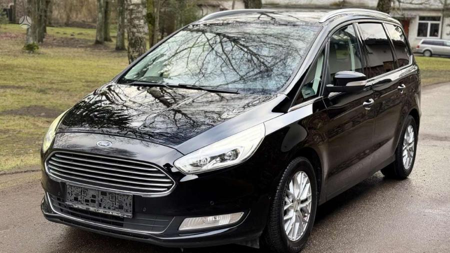 Black Ford Galaxy 2017 in Panevezys, with an engine capacity of 2.00 L and mileage of 245 thousand km for 9900 €, photo 2 on AUTOMOTO.COM.LV