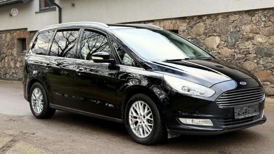 Black Ford Galaxy 2017 in Panevezys, with an engine capacity of 2.00 L and mileage of 245 thousand km for 9900 €, photo 3 on AUTOMOTO.COM.LV