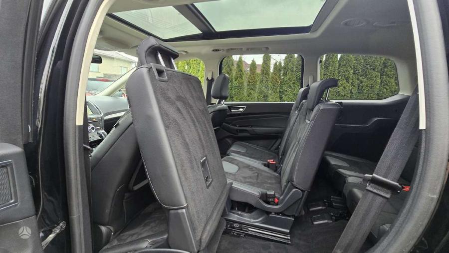 Melns Ford Galaxy 2018 Kauņa, ar dzinēja tilpumu 2.00 L un nobraukumu 225 tūkst. km par 10490 €, foto 14 vietnē AUTOMOTO.COM.LV