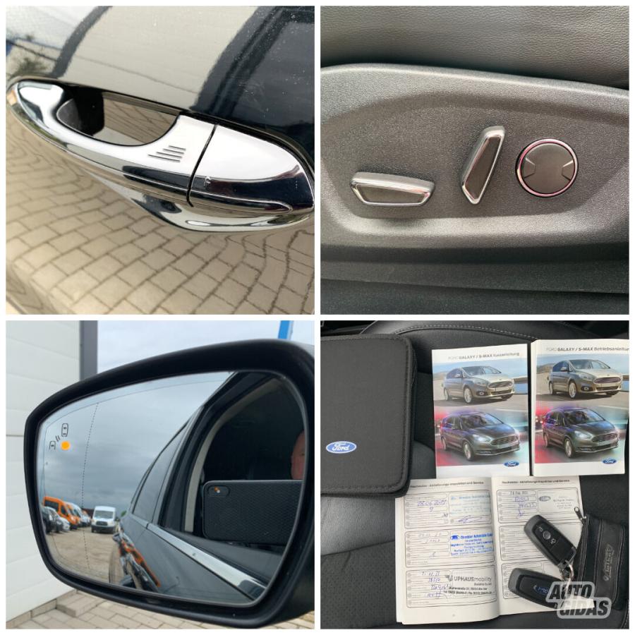 Black Ford Galaxy 2019 in Kaunas, with an engine capacity of 2.00 L and mileage of 276 thousand km for 11999 €, photo 35 on AUTOMOTO.COM.LV