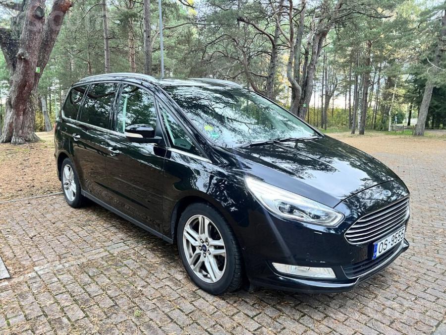 Black Ford Galaxy 2019 in Limbazi, with an engine capacity of 2.00 L and mileage of 188 thousand km for 13945 €, photo 3 on AUTOMOTO.COM.LV