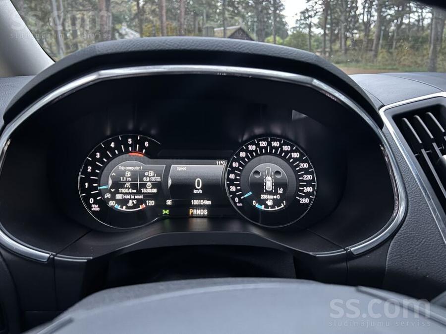 Black Ford Galaxy 2019 in Limbazi, with an engine capacity of 2.00 L and mileage of 188 thousand km for 13945 €, photo 11 on AUTOMOTO.COM.LV