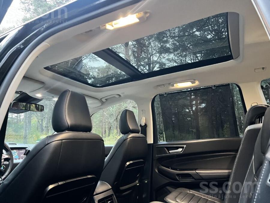 Black Ford Galaxy 2019 in Limbazi, with an engine capacity of 2.00 L and mileage of 188 thousand km for 13945 €, photo 15 on AUTOMOTO.COM.LV