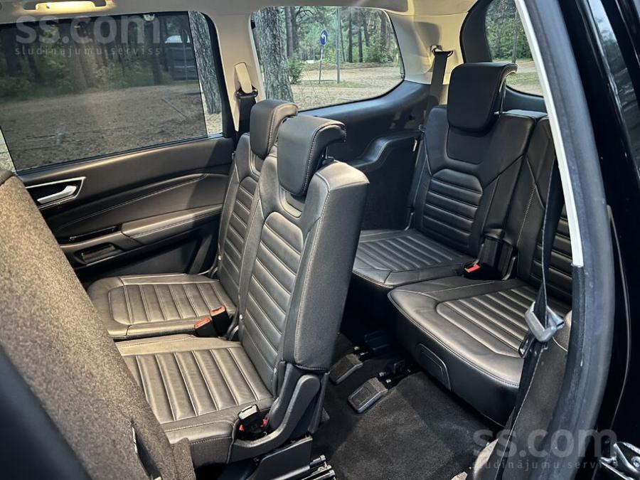Black Ford Galaxy 2019 in Limbazi, with an engine capacity of 2.00 L and mileage of 188 thousand km for 13945 €, photo 16 on AUTOMOTO.COM.LV
