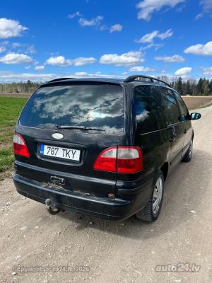Black Ford Galaxy 2003 in Tallinn, with an engine capacity of 1.90 L and mileage of 347 thousand km for 2000 €, photo 5 on AUTOMOTO.COM.LV