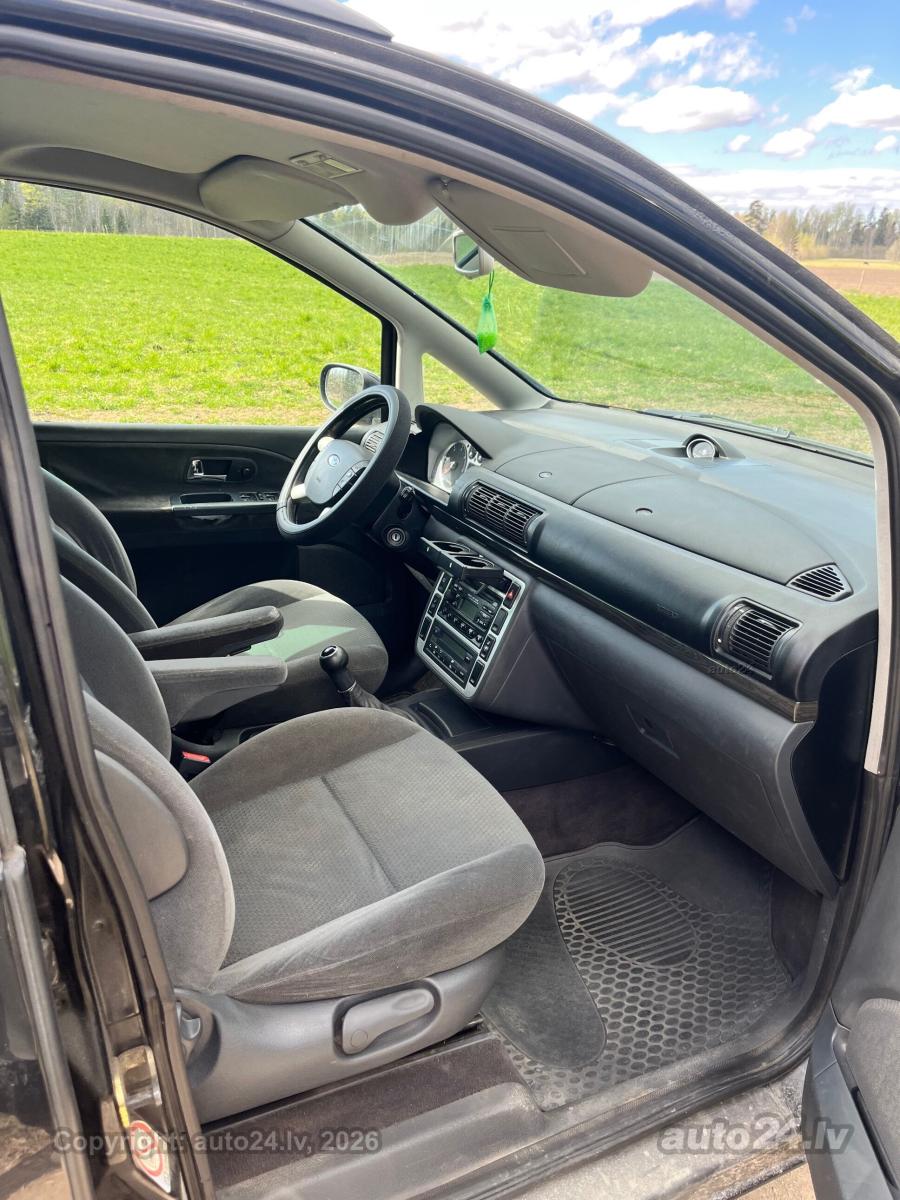 Black Ford Galaxy 2003 in Tallinn, with an engine capacity of 1.90 L and mileage of 347 thousand km for 2000 €, photo 7 on AUTOMOTO.COM.LV