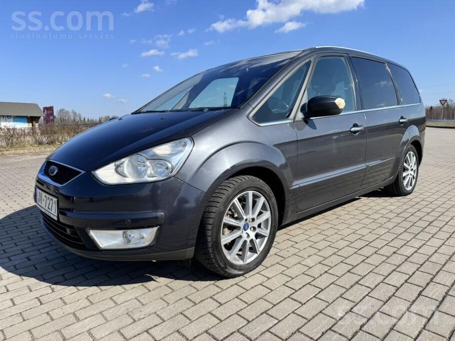 Black Ford Galaxy 2008 in Talsi, with an engine capacity of 1.80 L and mileage of 0 thousand km for 3970 €, photo 1 on AUTOMOTO.COM.LV