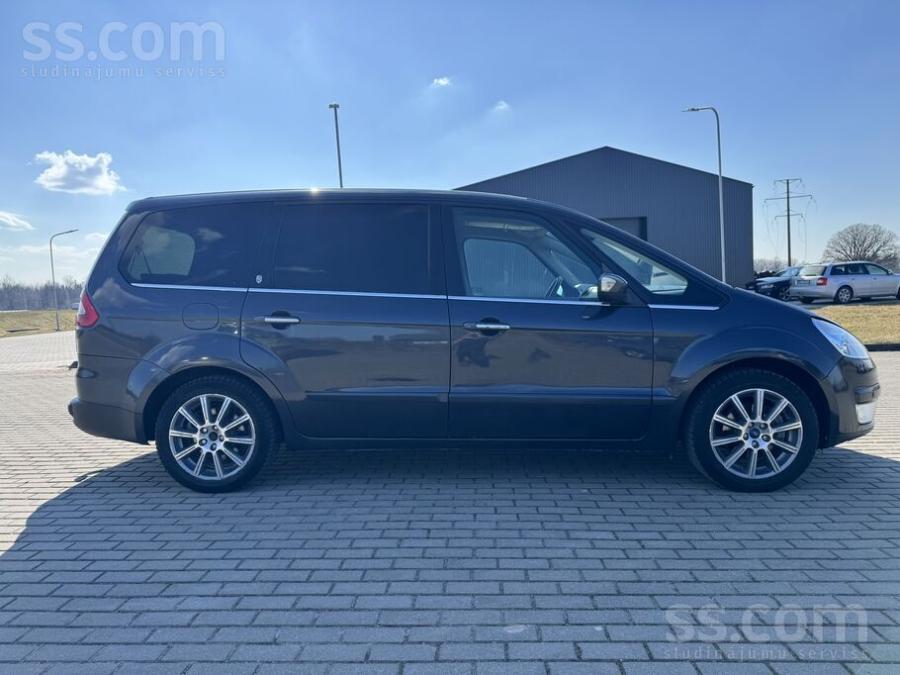 Black Ford Galaxy 2008 in Talsi, with an engine capacity of 1.80 L and mileage of 0 thousand km for 3970 €, photo 8 on AUTOMOTO.COM.LV