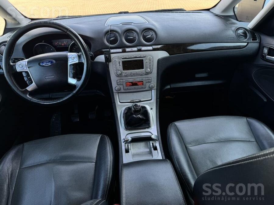 Black Ford Galaxy 2008 in Talsi, with an engine capacity of 1.80 L and mileage of 0 thousand km for 3970 €, photo 14 on AUTOMOTO.COM.LV