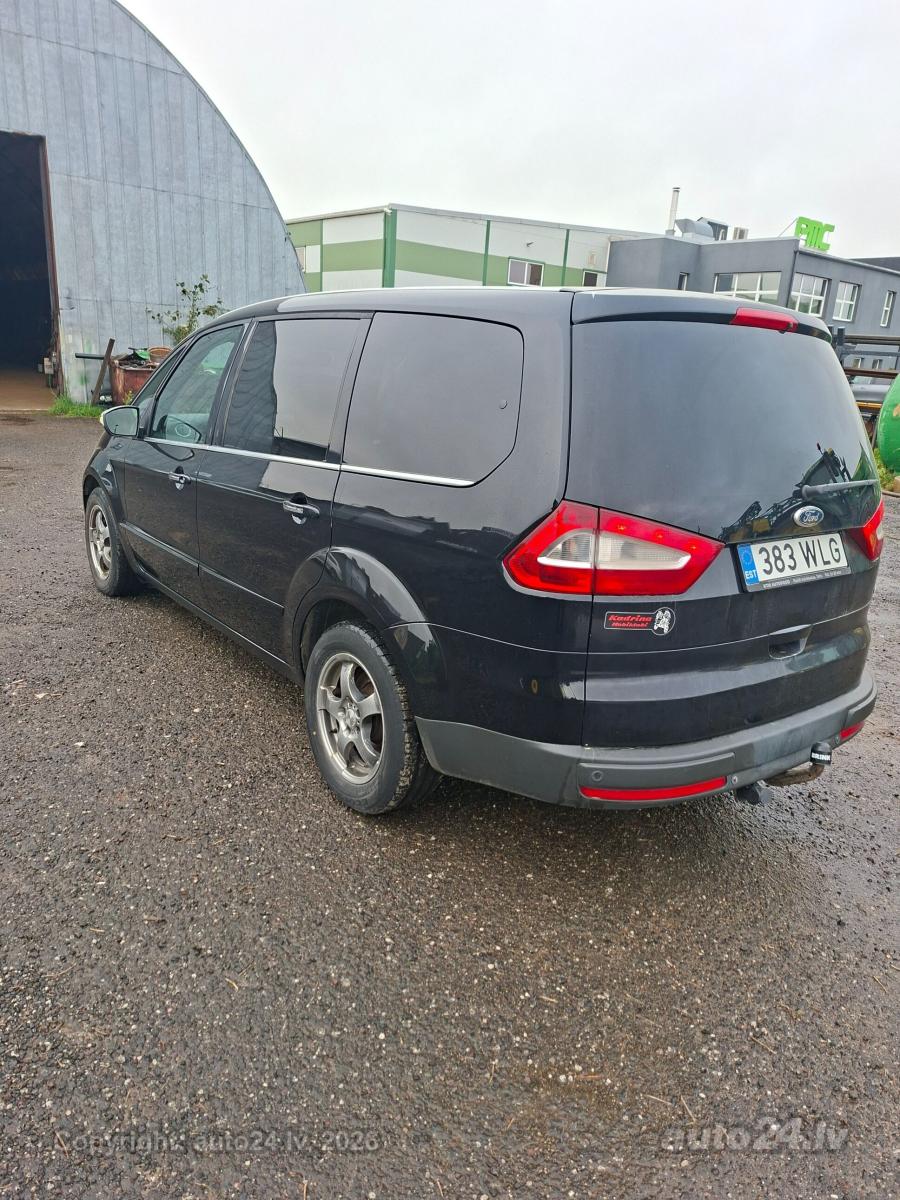 Black Ford Galaxy 2009 in Tallinn, with an engine capacity of 2.20 L and mileage of 0 thousand km for 3400 €, photo 6 on AUTOMOTO.COM.LV