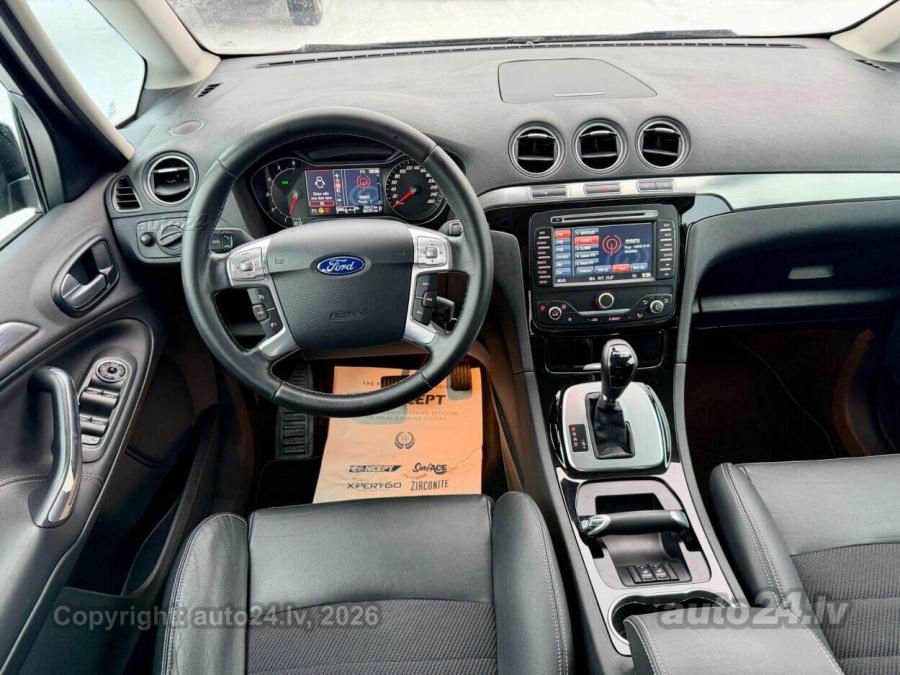 Melns Ford Galaxy 2014 Tartu, ar dzinēja tilpumu 2.00 L un nobraukumu 365 tūkst. km par 5900 €, foto 23 vietnē AUTOMOTO.COM.LV