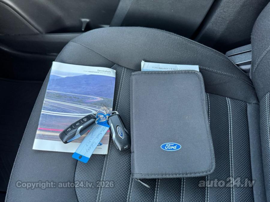 Black Ford Galaxy 2016 in Tallinn, with an engine capacity of 2.00 L and mileage of 170 thousand km for 9990 €, photo 24 on AUTOMOTO.COM.LV