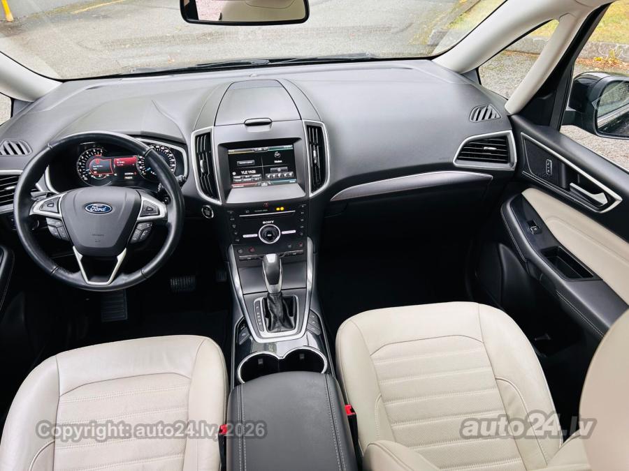 Melns Ford Galaxy 2016 Tallina, ar dzinēja tilpumu 2.00 L un nobraukumu 233 tūkst. km par 14950 €, foto 11 vietnē AUTOMOTO.COM.LV