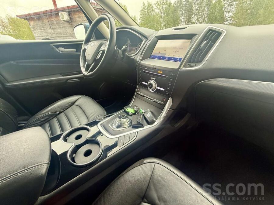 Zils Ford Galaxy 2019 Rīga, ar dzinēja tilpumu 2.00 L un nobraukumu 0 tūkst. km par 17990 €, foto 21 vietnē AUTOMOTO.COM.LV