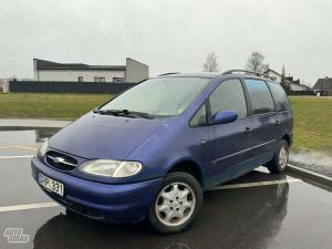 Zils Ford Galaxy 1999 Panevēža, ar dzinēja tilpumu 1.90 L un nobraukumu 276 tūkst. km par 490 €, foto  vietnē AUTOMOTO.COM.LV
